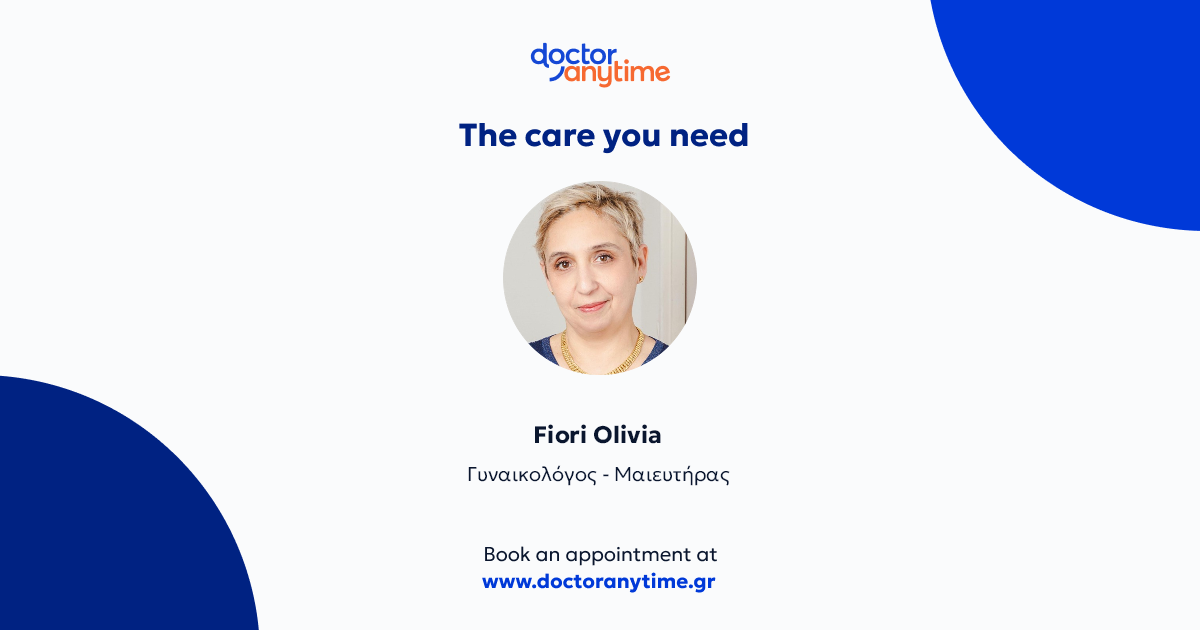 Dr Olivia Fiori Gynecologist - Obstetrician: Book an online appointment