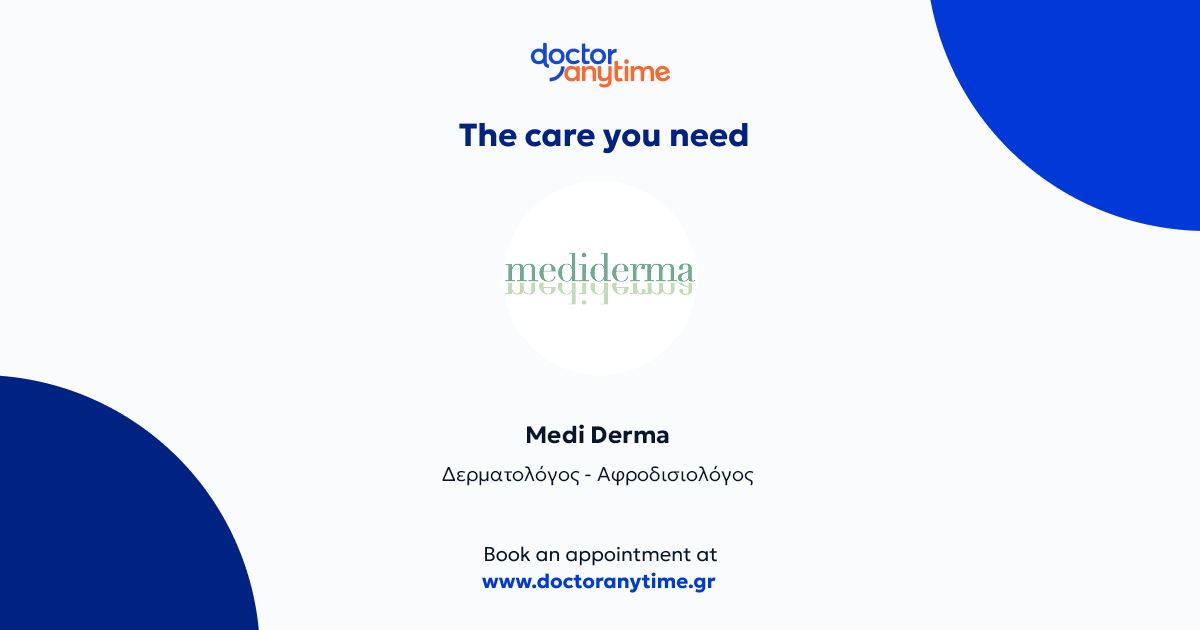 Dr Derma Medi Dermatologist - Venereologist: Book an online appointment